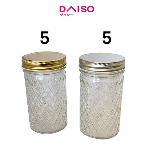 Jual Daiso Glass Canister -Diamond Pattern -350mL - - Jakarta Selatan ...