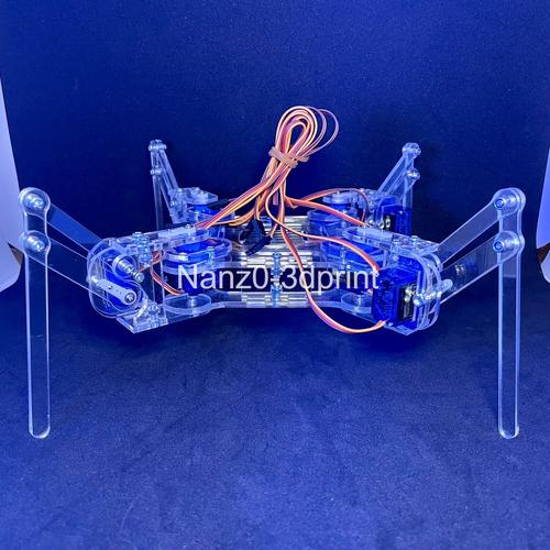 Jual Kit Quadpod Spider Laba-laba Arduino Robot Akrilik - n0 - Kit ...