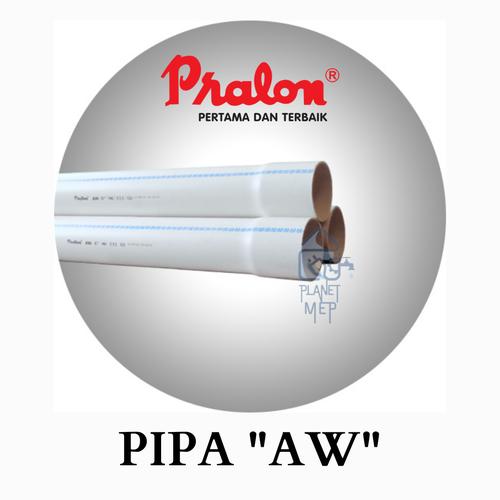 Jual PIPA uPVC PRALON AW 1/2 - 6 INCH PUTIH JIS K 6743 - 1/2 inch ...