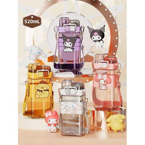 Jual BOTOL MINUM DUAL FUNGSI TRITAN SANRIO MELODY CINNAMOROLL KUROMI 520ML - Melody 520ml - Kota ...