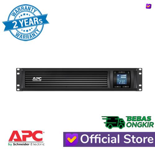 Promo UPS APC SMC2000i-2uc (2000VA/1300W) LCD 2U Rackmount, Sine Wave Cloud - Unit Cicil 0% 3x ...