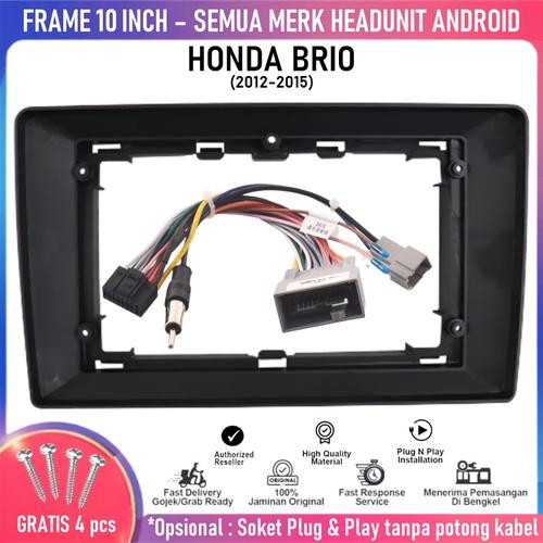 Jual Frame OEM 2012 HONDA MOBILIO BRIO Head Unit Android 10 inch ...