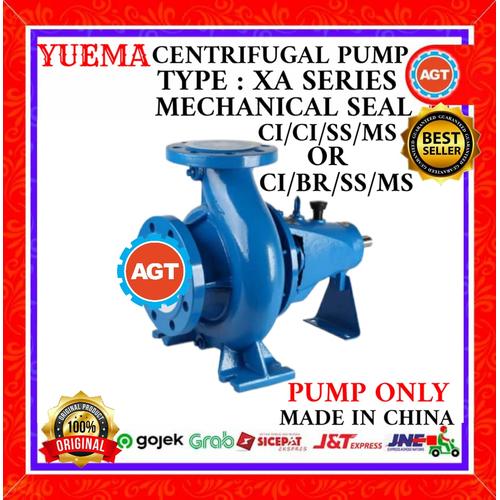Jual CENTRIFUGAL PUMP YUEMA XA 100-26 CAST IRON - MECHANICAL SEAL - PETI KAYU - Jakarta Pusat ...