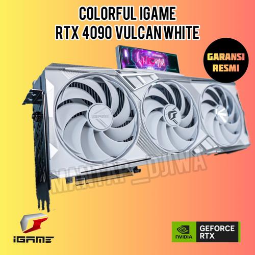 Jual Colorful igame GeForce RTX 4090 / RTX4090 Vulcan White 24G - Kota ...