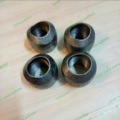 Jual Threadolet Besi Class 3000 Drat 1/2" inch NPT/A105 - Jakarta Barat ...