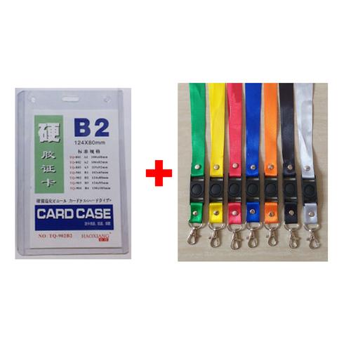 Jual SET NAME TAG PANITIA | PESERTA PLASTIK+ TALI+ ISI B1, B2, B3, B4 ...