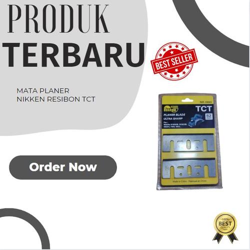Jual NIKKEN RESIBON-mata sugu planer blade serut kayu TCT 82 mm NR-1900 ...
