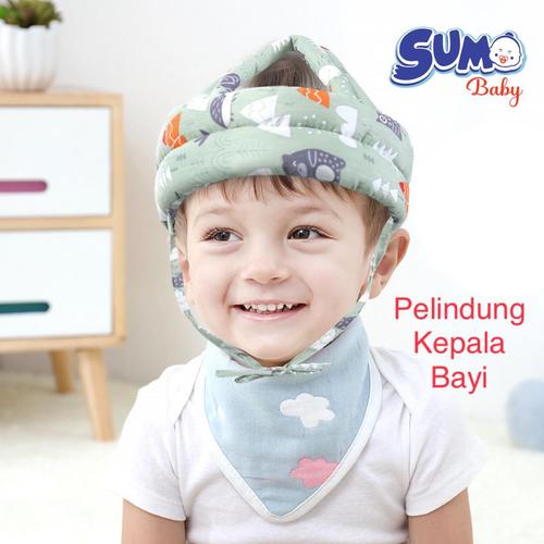 Promo Topi Pelindung Kepala Anak Bayi Balita Helm Anti Bentur Head ...