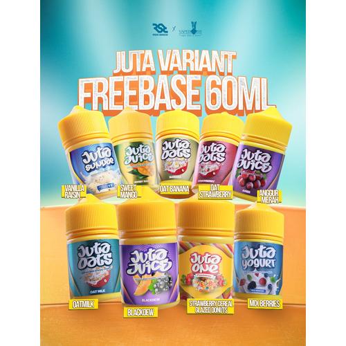 Jual JUTA JUICE/JUTA CREAM/JUTA YOGURT 60ML FREEBASE LIQUID - Kota ...