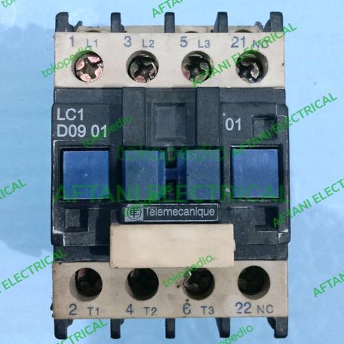 Jual CONTACTOR TELEMECANIQUE LC1 D09 3PHASE 1NC 220VAC ORIGINAL ...