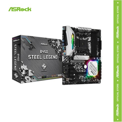 Promo ASRock B450 STEEL LEGEND (Socket AM4) Cicil 0% 3x - Jakarta Utara ...