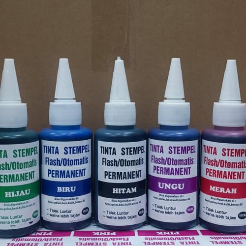 Jual TINTA STEMPEL FLASH OTOMATIS PERMANENT - Ungu - Kab. Bekasi ...