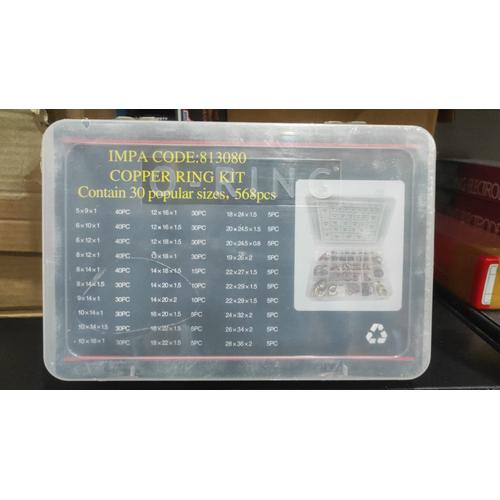 Jual COPPER RING KIT , 30 SIZES , 568 PCS , IMPA 813080 - Jakarta Barat ...