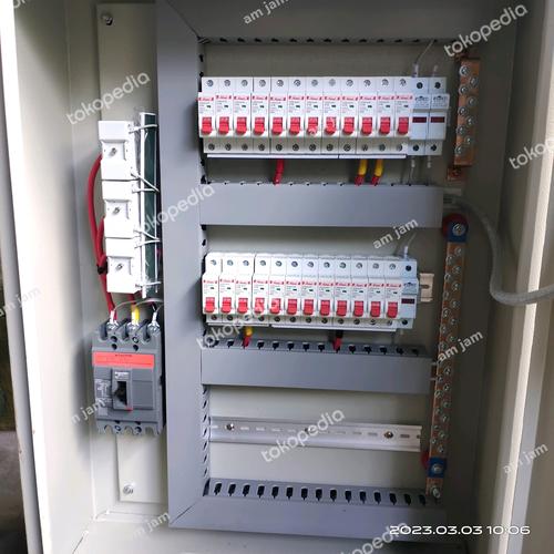 Jual panel distribusi mccb 3p 50a ,mcb 1p 10a - Kab. Bekasi - AM JAM ...