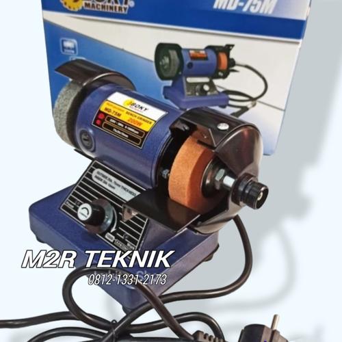 Jual boki mini grinder bench gerinda duduk 3 inch MD-75M + flekxibel ...