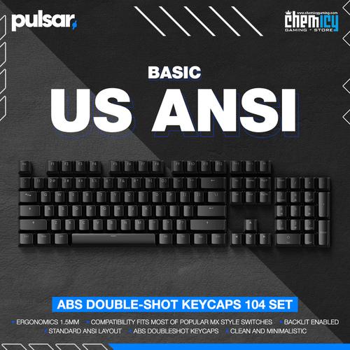 Jual Pulsar Basic US ANSI ABS Keycaps 104 set OEM Profile - Jakarta Pusat - Chemicy Gaming ...