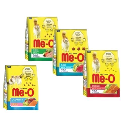 Jual MeO 1,1kg 1,2kg Cat Food Freshpack Tuna Salmon Chicken Dry Food Me ...