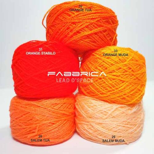 Jual BENANG WOOL RAJUT WOL 50 GR VONEL SIET YARN ORANGE - 33 Orange ...