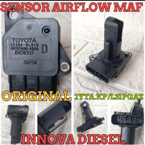 Jual SENSOR AIR FLOW MAF HILUX FORTUNER INNOVA DIESEL 2KD ORIGINAL ...