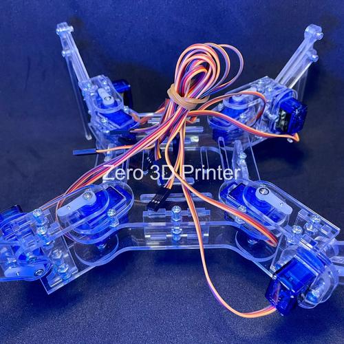 Jual Kit Quadpod Spider Laba-laba Arduino Robot Akrilik - Z3D - Kit ...