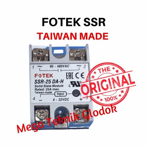 Jual Fotek SSR 25 DAH SSR25DAH SSR 25DA-H SSR25 SSR-25DAH 25DAH ORIGINAL - Jakarta Barat - Mega ...