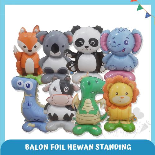 Jual Balon Foil Hewan duduk / Animal duduk - Gajah - Kota Bandung ...