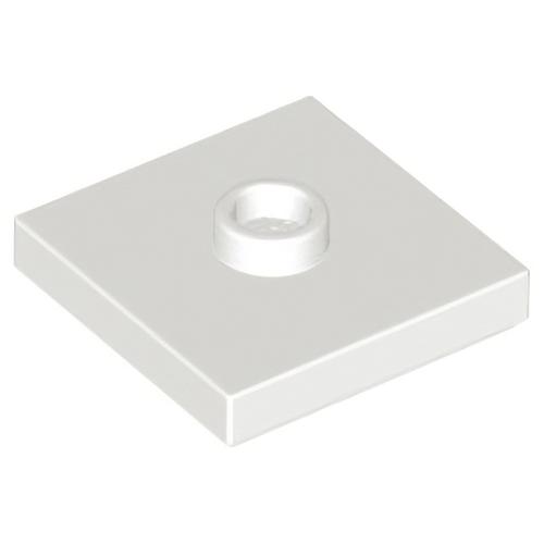 Jual LEGO 87580 White Plate Modified 2x2 with 1 Stud in Center - Kota ...