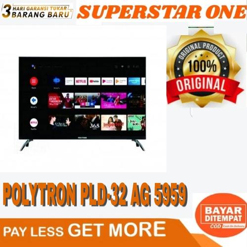 Jual Polytron Tv Led 32 Inch OLD-32AG 5959 Android Smart Mola Digital ...