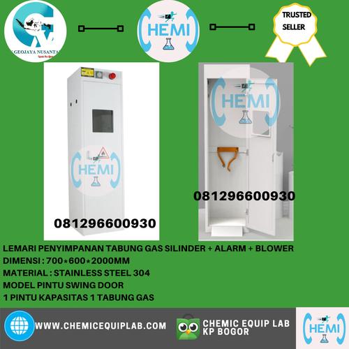 Jual LEMARI PENYIMPANAN TABUNG GAS SILINDER 1 TABUNG SS 304+ALARM ...