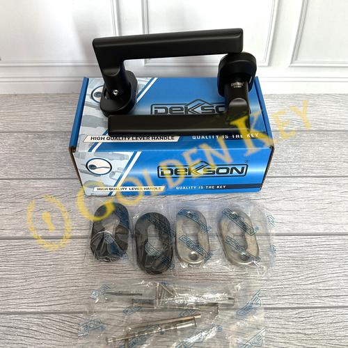 Jual Handle Dekkson Dekson LHTR 0039 Oval Pintu Aluminium Black Hitam ...