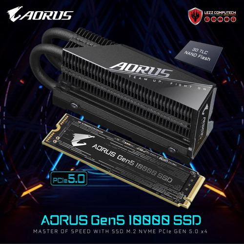 Promo GIGABYTE AORUS Gen5 10000 SSD PCIe 5.0 | M.2 NVMe PCIe Gen 5.0 x4 - 2TB Cicil 0% 3x ...