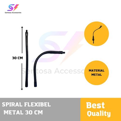 Jual Spiral Fleksibel 30 cm | Sambungan Stand Mic | Spiral Besi/Metal ...