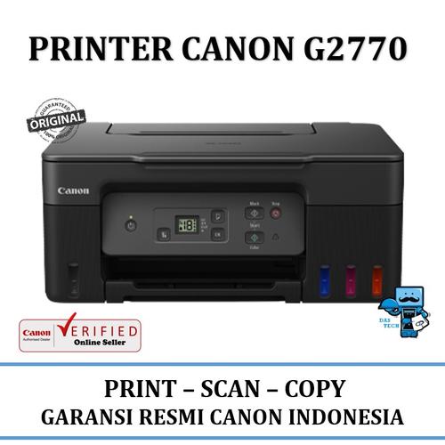 Promo Printer Canon PIXMA G2770 G 2770 Print Scan Copy Garansi Resmi ...