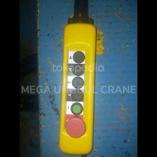 Jual Pendant Hoist Crane Schneider 6 Tombol 4 Arah + Emergency Double ...