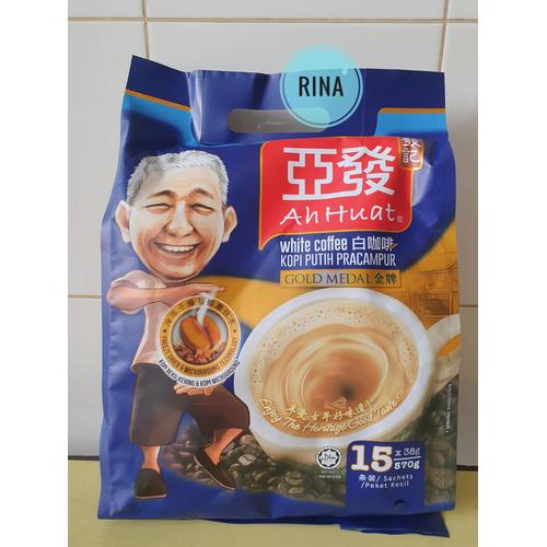 Jual Ah Huat White Coffee Gold Medal / Ahuat / A Huat White Coffee ...