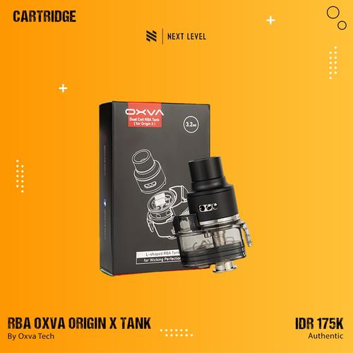 Promo OXVA Origin X RBA Tank 100% Authentic - RBA OXVA Origin X - Kota ...