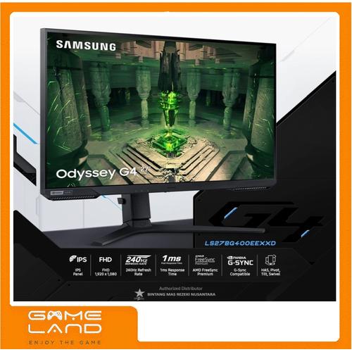 Promo Samsung Odyssey G4 gaming Monitor - FHD IPS 240Hz 1ms - 25 Inch ...