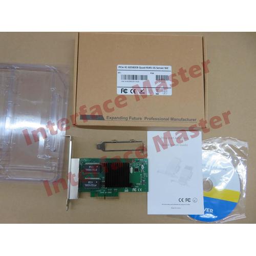 Jual Lan card intel quad 4 port gigabit i340-t4 network adapter mikrotik - Jakarta Utara ...