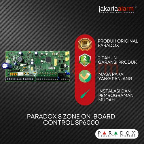 Jual Alarm Control Panel 8 Zone Paradox SP6000 Spectra - Panel + Trafo ...