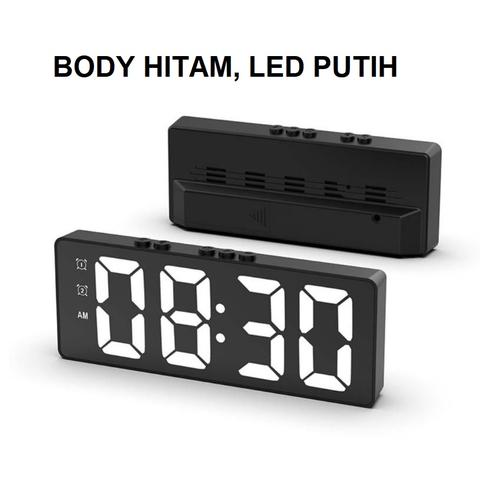 Jual Jam Meja Digital LED (ANGKA JUMBO) Smart Alarm Clock Minimalis ...