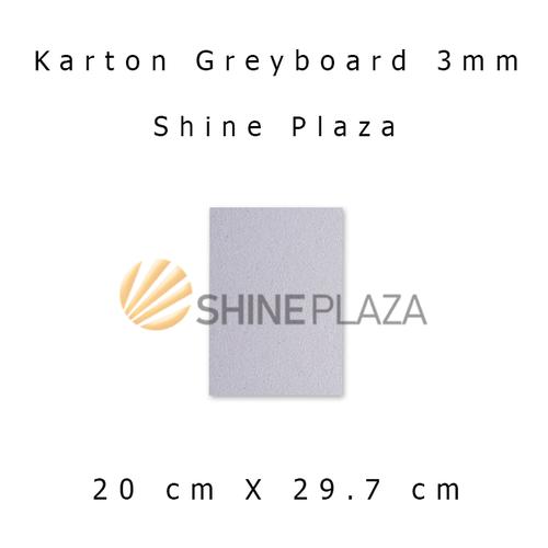 Jual Karton Greyboard 3mm A4 - Grey Board Abu 3 mm - Bahan Maket - Kota ...