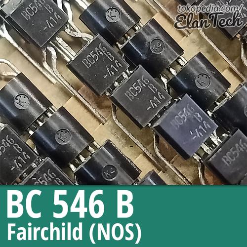 Jual Transistor BC546 BC546B Original Fairchild BC 546 Bipolar NPN ...