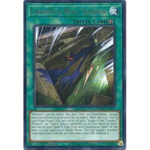Jual Labyrinth Wall Shadow | Rare | Yugioh MAZE US - Jakarta Barat ...