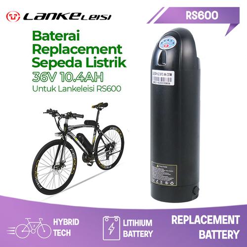 Jual Baterai Replacement Lankeleisi RS600 Sparepart Sepeda Listrik 36V ...