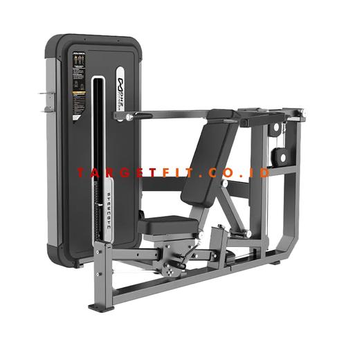Promo DHZ CHEST & SHOULDER PRESS MACHINE U3084B APPLE SERIES DUAL FUNCTION with weight stack ...