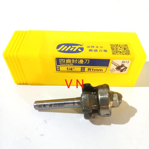 Jual Mata Router/Profil Edging R 1mm 4 Mata Pisau/Round Over Bit Chuan ...