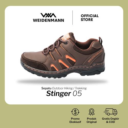 Promo Sepatu Outdoor Hiking Trekking Weidenmann ( Stinger 05 ) - Black/Grey, 43 Cicil 0% 3x ...