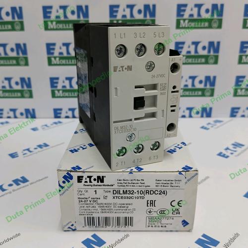 Jual DILM32-10(RDC24) 24-27 V DC EATON Moeller - Contactor DILM ...