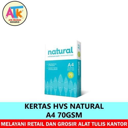 Jual Kertas HVS Natural A4 70 GSM - Kab. Sidoarjo - ATK Murah Sidoarjo ...