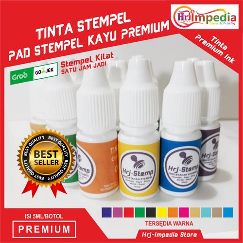 Jual Tinta stamp pad premium | Tinta stempel kayu | Tinta stempel ...